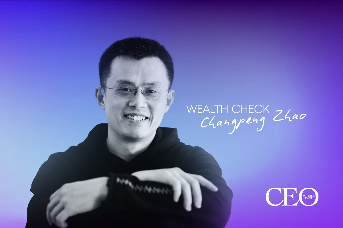 Wealth check Changpeng Zhao, known as “CZ” - CEO Middle East
